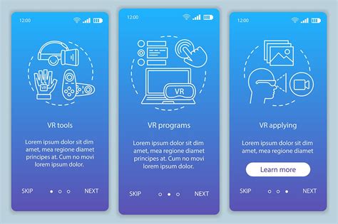 Virtual Reality Software App Pages Templates And Themes ~ Creative Market