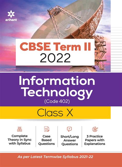 Cbse Term Ii 2022 Information Technology Class X For 2024 Exam Arihant Publications
