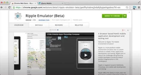 ripple emulator download and install