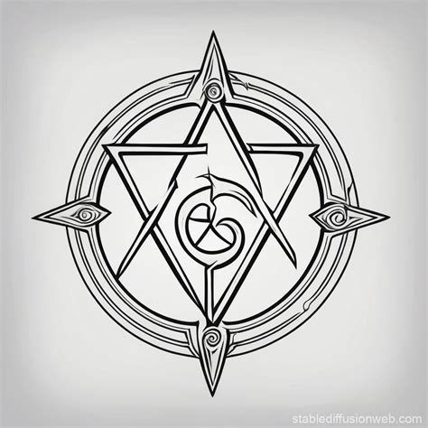 Void Rune Symbol Stable Diffusion Online