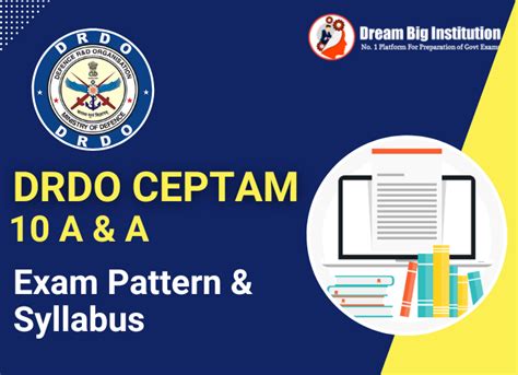 Drdo Ceptam A And A Syllabus And Exam Pattern