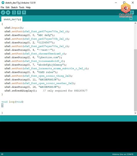 สอนใช้งาน Arduino จอแสดงผล Oled Sh1107 128x128 แบบ I2c ขนาด 15นิ้ว
