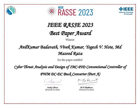 Control Theory And Applications Project Lab Dept Of Electrical Engineering Iit Roorkee On