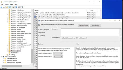 Gpo Reboot Windows 10 Schedule Pc Reboot Clidm