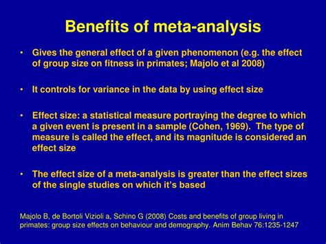 Ppt Meta Analysis Powerpoint Presentation Free Download Id3592438