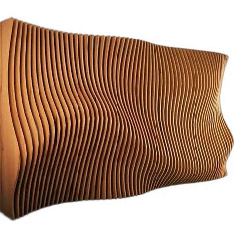 Brown Oak Wood Wooden Parametric Partition 1 Panel Polished At ₹ 420