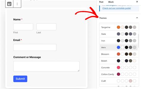 Styling Your Forms