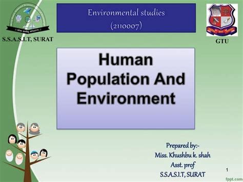 Population And Environment Pptx Environment Science