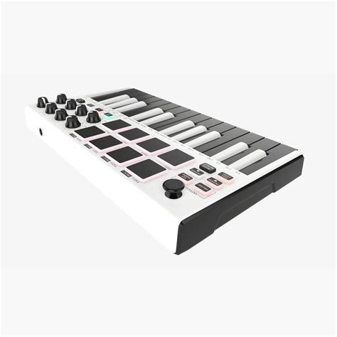 Mini Keyboard Controller 25 Key 3d Model Download Musical Instruments