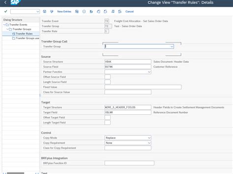 Customizing Transfer Manager In Freight Cost Alloc Sap Community