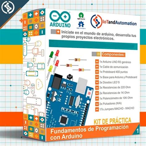 Kit De Práctica Fundamentos De Programación Con Arduino Mercadolibre