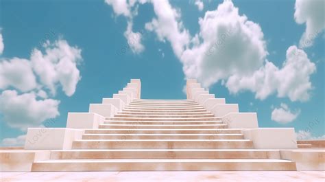 3d 렌더링 오름차순 계단은 천국을 향한 발산을 상징합니다 천국 배경 3d 배경 3d 렌더링 배경 이미지 Hd 천국 3d 3d 렌더링 배경 사진 무료 다운로드