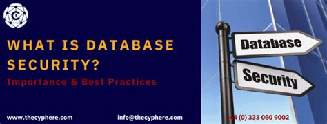 What Is Database Security Security Best Practices And Tips