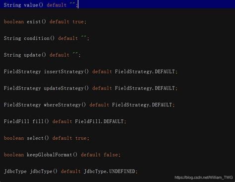 Mybatis Plus实体类中出现非数据库映射字段解决办法java脚本之家
