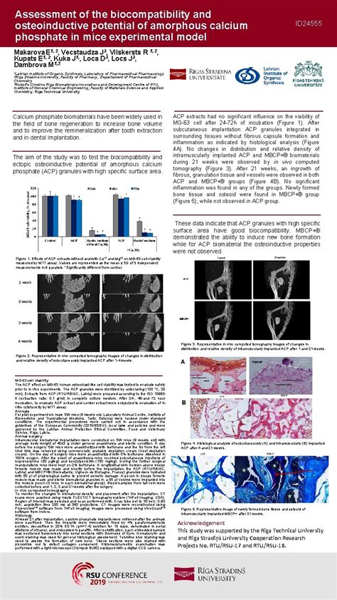 Assessment Of The Biocompatibility And Osteoinductive Potential Of