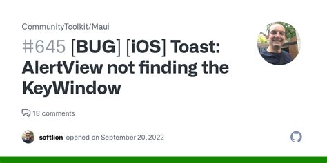 Bug Ios Toast Alertview Not Finding The Keywindow · Issue 645