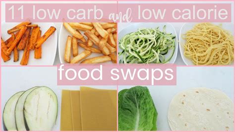 11 Low Carb And Low Calorie Weight Loss Food Swaps Every Girl Needs To