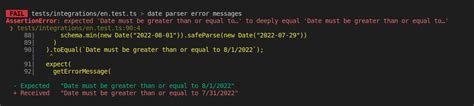 Date Tests Are Failing Due To Mismatching Timezone · Issue 1581