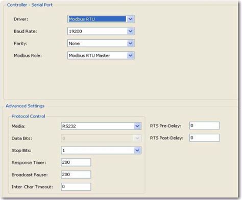 Serial Port Configuration On The Driver Field Download Scientific Diagram