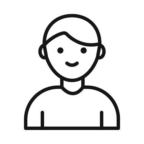 Happy Boy Face Icon 47743945 Vector Art At Vecteezy