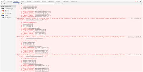 Unsafe Content Security Policy Header · Issue 76838 · Elastickibana · Github