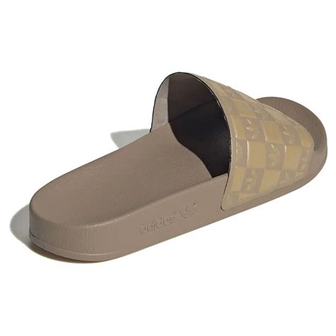 Adidas Originals Adilette Slides Brown Dressinn