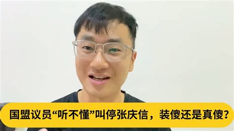 国盟议员 听不懂” 叫停张庆信，装傻还是真傻？ 阿耀闲聊政治 Youtube