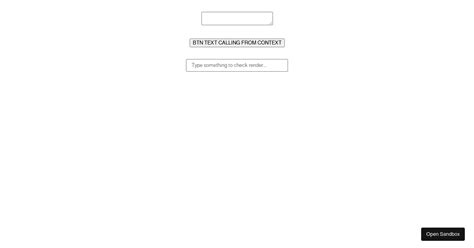 Re Render Usecontext Codesandbox