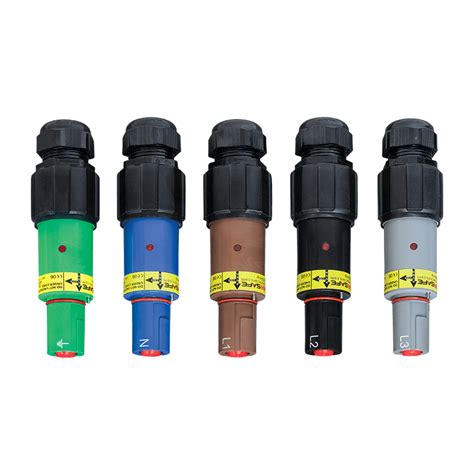 Powersafe Connector Set 5 Lines Phase 3 Connectors Apac