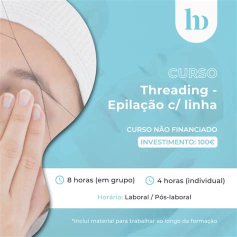 Curso Threading Epilação Com Linha Horas Determinantes
