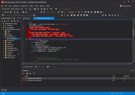 Debug Plsql Code Using Oracle Plsql Debugger