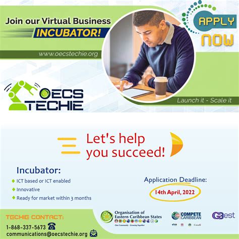 Oecs Techie Cohort 2 Incubator Flyer Ministry Of International Trade