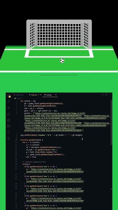 Football Game Html Css Jshtmlcssjs Code Development Frontend