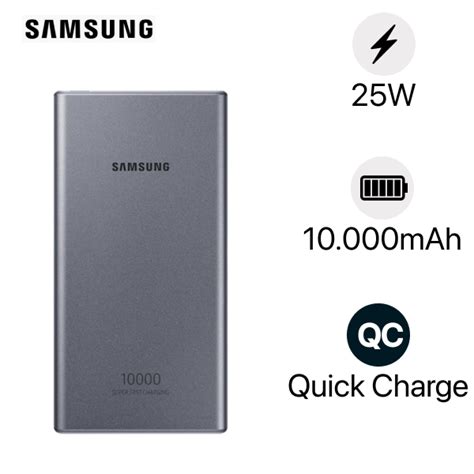 So sánh Pin sạc dự phòng Samsung 10.000 mAh 25W EB-P3300X và Pin sạc dự ...
