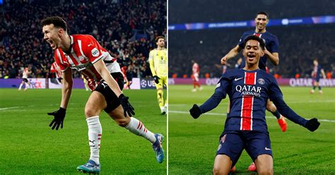 Psv Eliminó A La Juventus En El Alargue Y Psg Apabulló Al Brest Todos