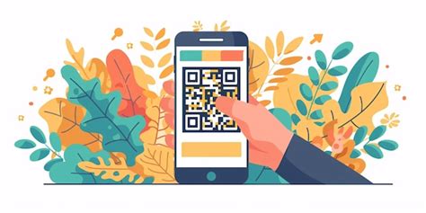 Utilisation Dun Appareil Mobile Pour Scanner Un Code Qr Et Accéder Au Paiement Et Aux