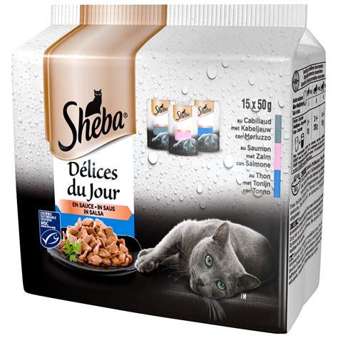 Sheba Délices Du Jour Cat Busta Multipack 15x50G - Arcaplanet.it