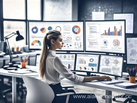 AIPowered CRM System Setup Productivity In Motion AI Art Generator