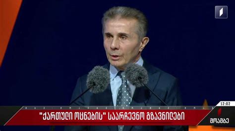 „ქართული ოცნების“ საარჩევნო გზავნილები Youtube