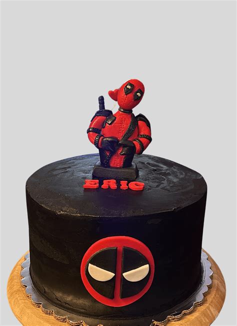 Deadpool Birthday Cake Ideas Images Pictures