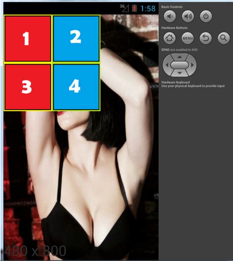 Android Gridview For Creating Puzzle In Multiple Screens Stack Overflow