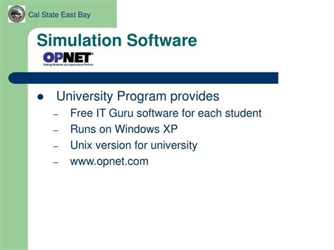 Ppt Student Projects In Computer Networking Simulation Versus Coding