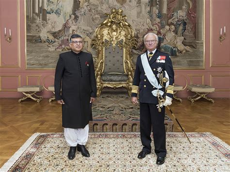 The King Holds Formal Audiences For New Ambassadors Kungahuset