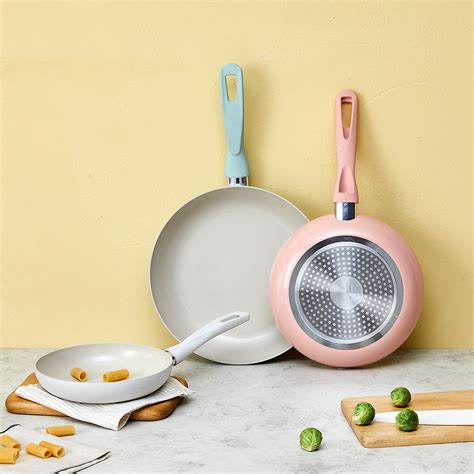 On 슈가쿡 세라믹코팅 인덕션겸용 프라이팬 3p세트 20 24 28cm Ck0224028 모던하우스