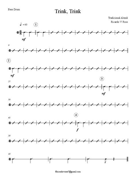 Trink Trink Bass Drum Pdf
