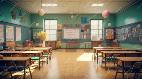 Premium Ai Image A Vibrant And Diverse Classroom Setting