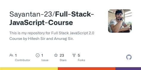Github Sayantan 23full Stack Javascript Course This Is My