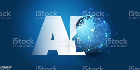 머신 러닝 인공 지능 클라우드 컴퓨팅 및 네트워크 설계 컨셉 Speech Recognition에 대한 스톡 벡터 아트 및 기타