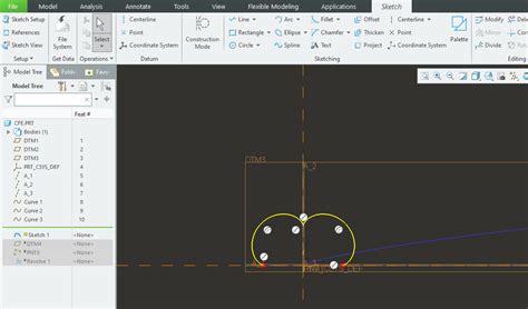 Solved Unable To Project Curve Onto Sketch Ptc Community