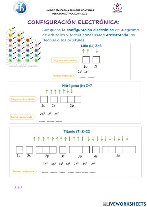 Ejemplos De Configuracion Electronica